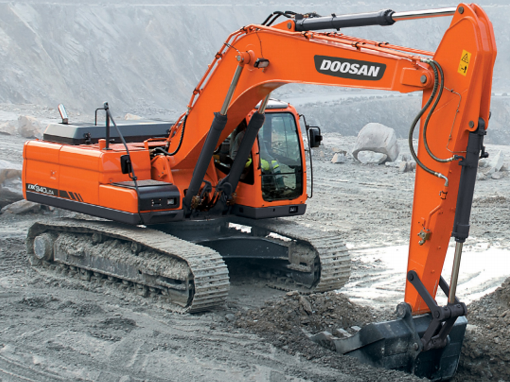 (Tiếng Việt) Tìm hiểu máy xúc bánh xích Doosan DX340LCA